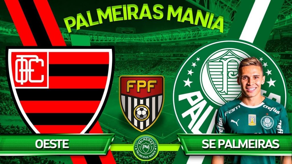 Palmeiras X Oeste Ao Vivo Assistir Online Grátis Campeonato Paulista